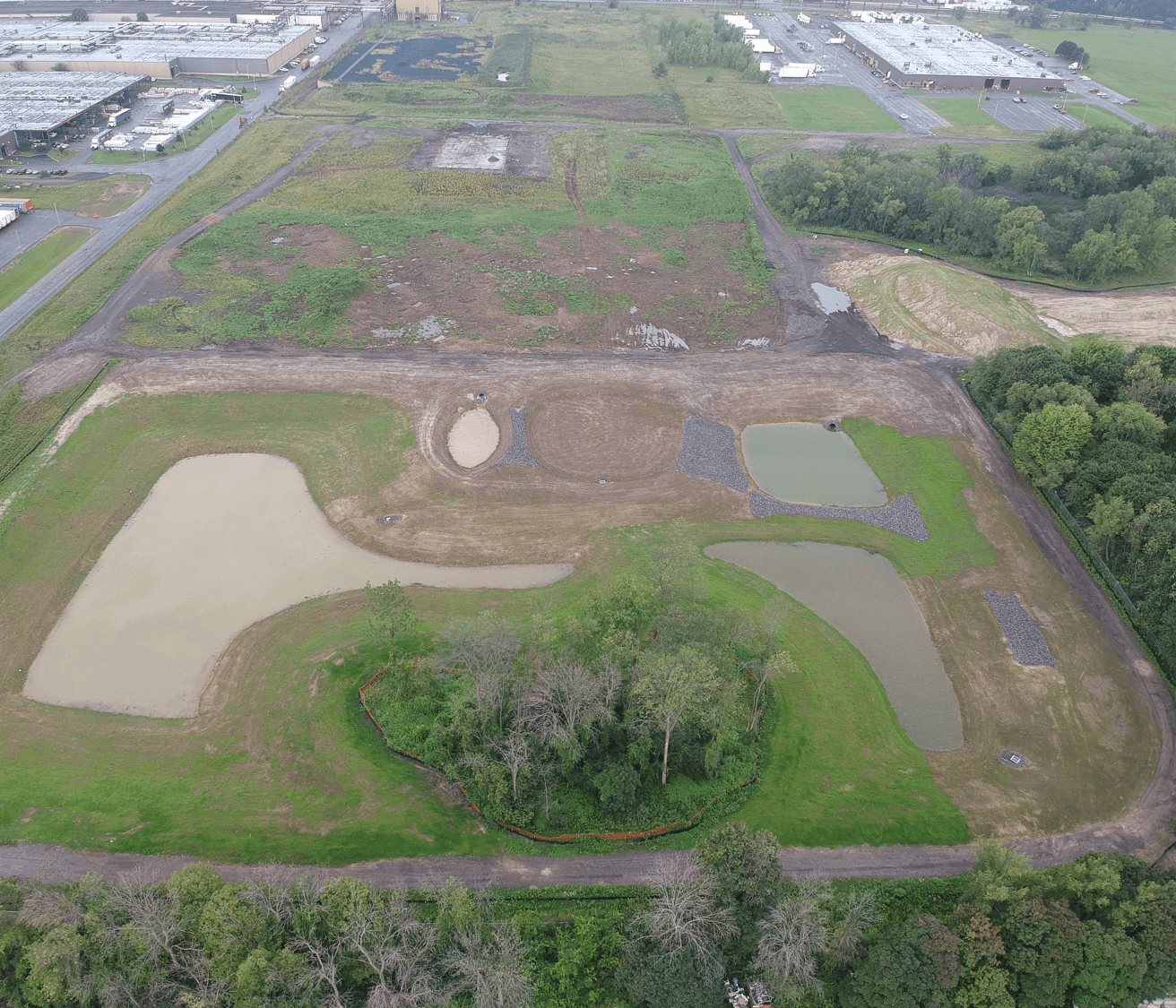 Retention Ponds | Conductor Construction Management